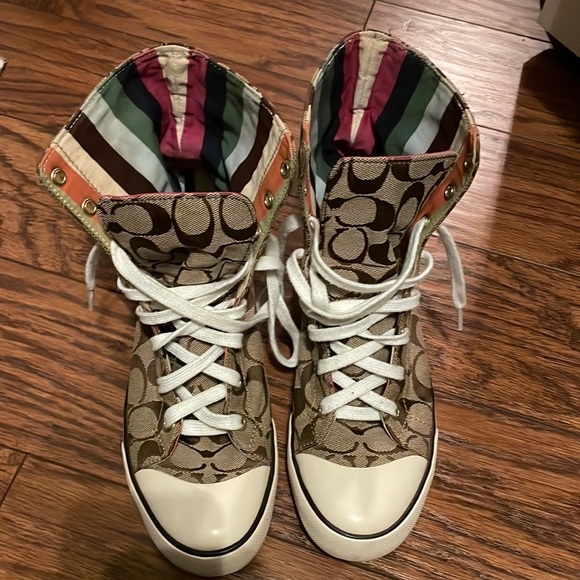 Coach | Shoes | Coach High Tops | Poshmark